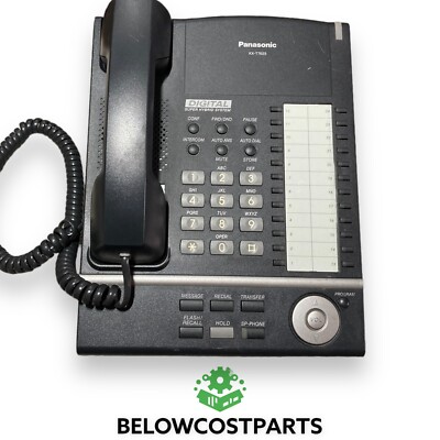 Panasonic KX-T7625-B Black Wired Digital Proprietary Telephone | eBay