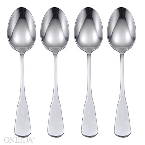 NIB Oneida COLONIAL BOSTON aka MINUTE MAN Set 4 Teaspoons Stainless ...