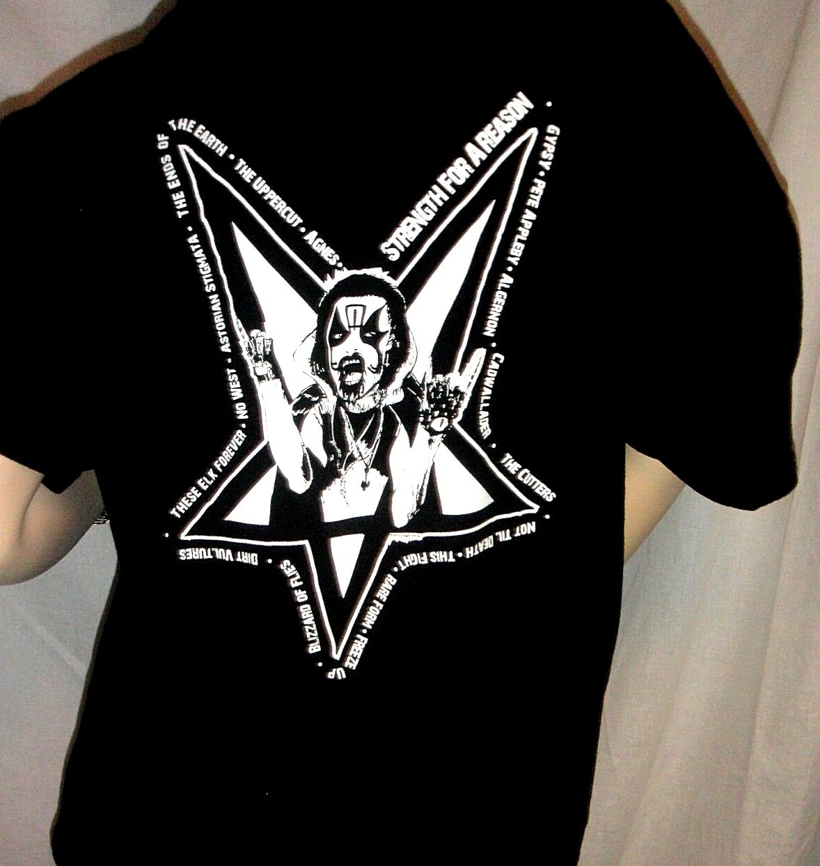 RARE PUNK ROCK FESTIVAL SHIRT STRENGTH FOR A REASON G… - Gem