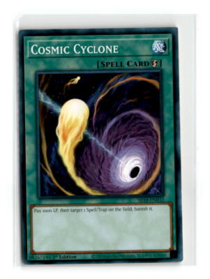 Cosmic Cyclone - SR10-EN032 1st Edition - YuGiOh-LP | eBay