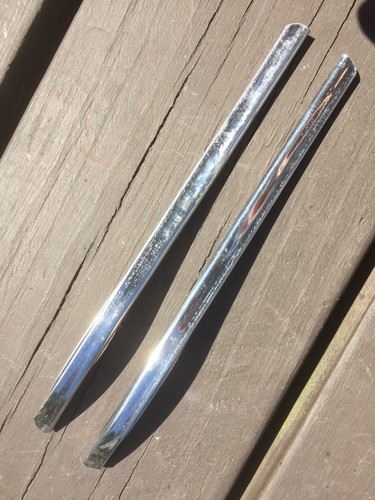 NOS 1960 1963 FORD FALCON 4 DR REAR DOOR EDGE GAURDS TRIM MOULDING 1961 ...