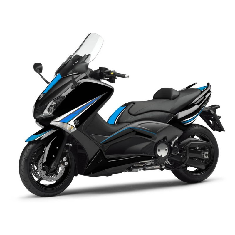 PUIG STICKERS KITCOMPATIBLE FOR YAMAHA T-MAX 530 2012 > 2016 BLUE 7913A ...
