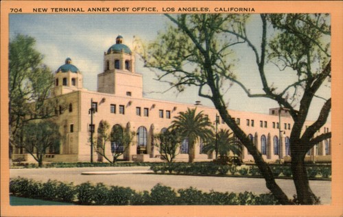 California Los Angeles Post Office Terminal Annex ~ postcard sku797 | eBay