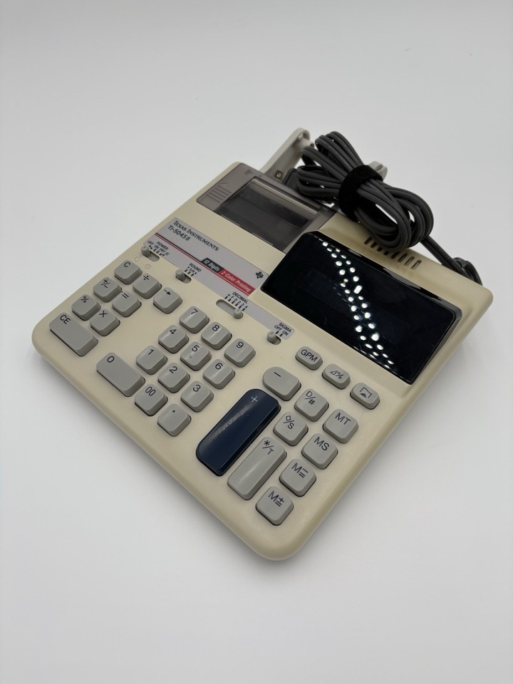 Texas Instrument TI-5045 II A Desktop Print Calculator-tested/works | eBay