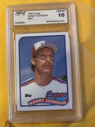 1989 Topps - Randy Johnson #647 (RC) | eBay
