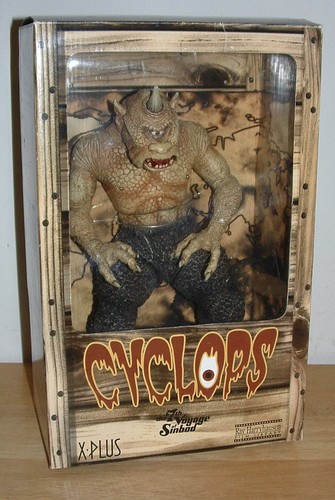 2001 X-PLUS Ray MovieHarryhausen 12" CYCLOPS Figure 7th Voyage Of ...