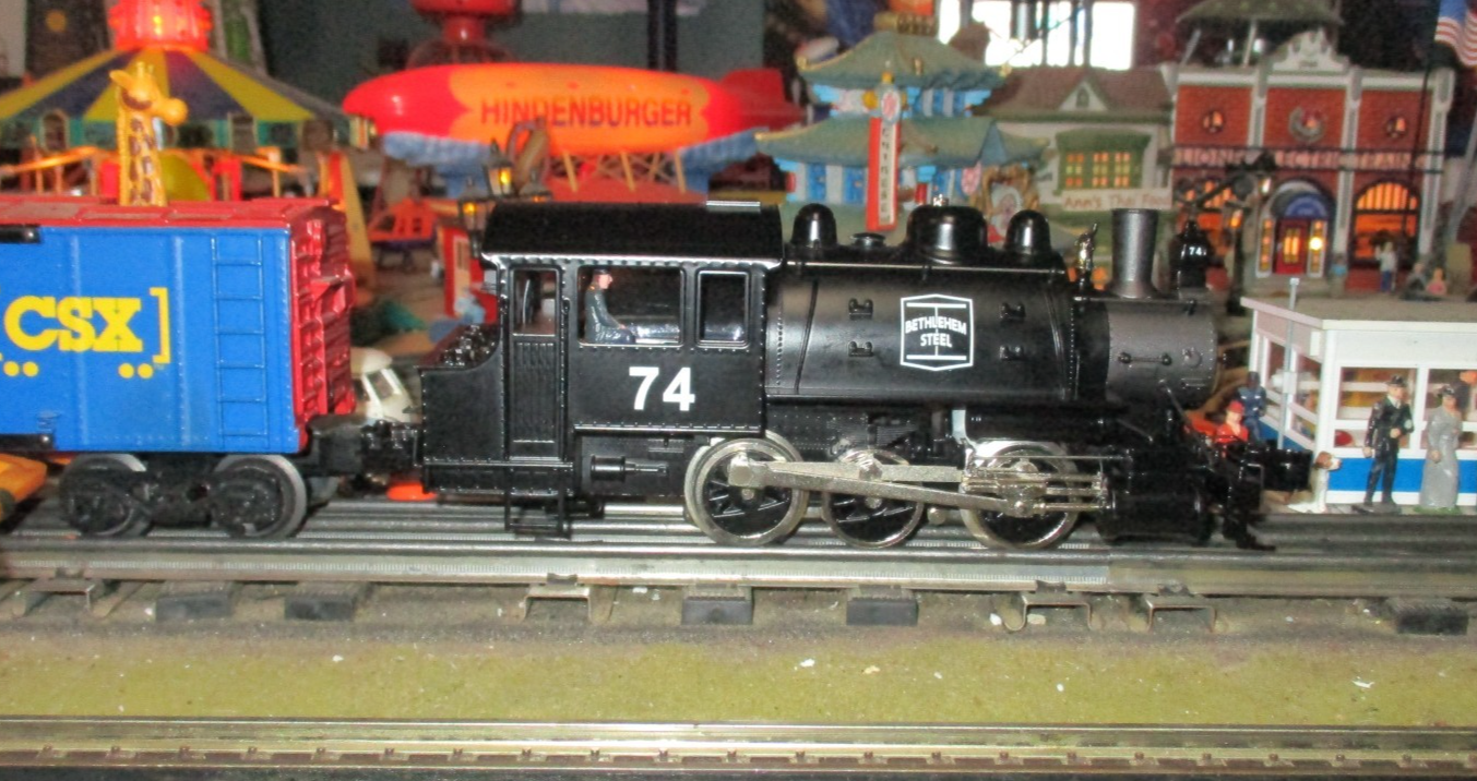 Lionel 82524 Bethlehem Steel #74 LC 0-6-0 Dockside Steam Eng. w/Snds ...