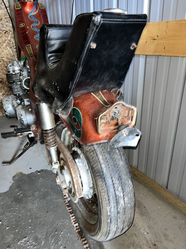 1975 Honda Cb 750 Chopper Motorcycle Jammer Dual Disc Front End ...