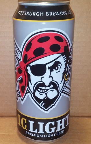 IC Light 16oz beer can Pittsburgh Pirates 2014 Commemorative Pittsburgh ...