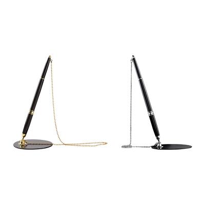 Wedding Registry Pen Guest Signing Pen with Round Base Anti Lost Chain ...