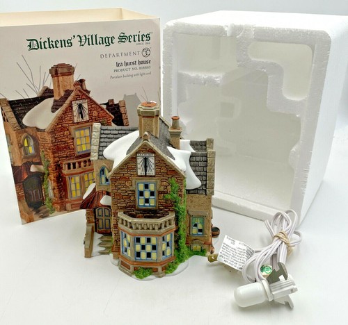 Department Dept 56 DICKENS VILLAGE SERIES Lea Hurst House 808869 w ...