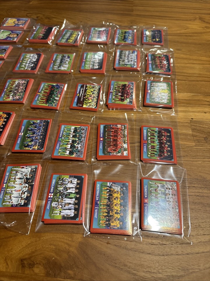 Panini 2022 Qatar World Cup RED PARALLEL US USA EDITION Complete ...