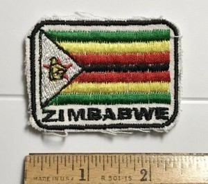 Zimbabwe Zimbabwean National Flag Souvenir Embroidered Patch Badge | eBay