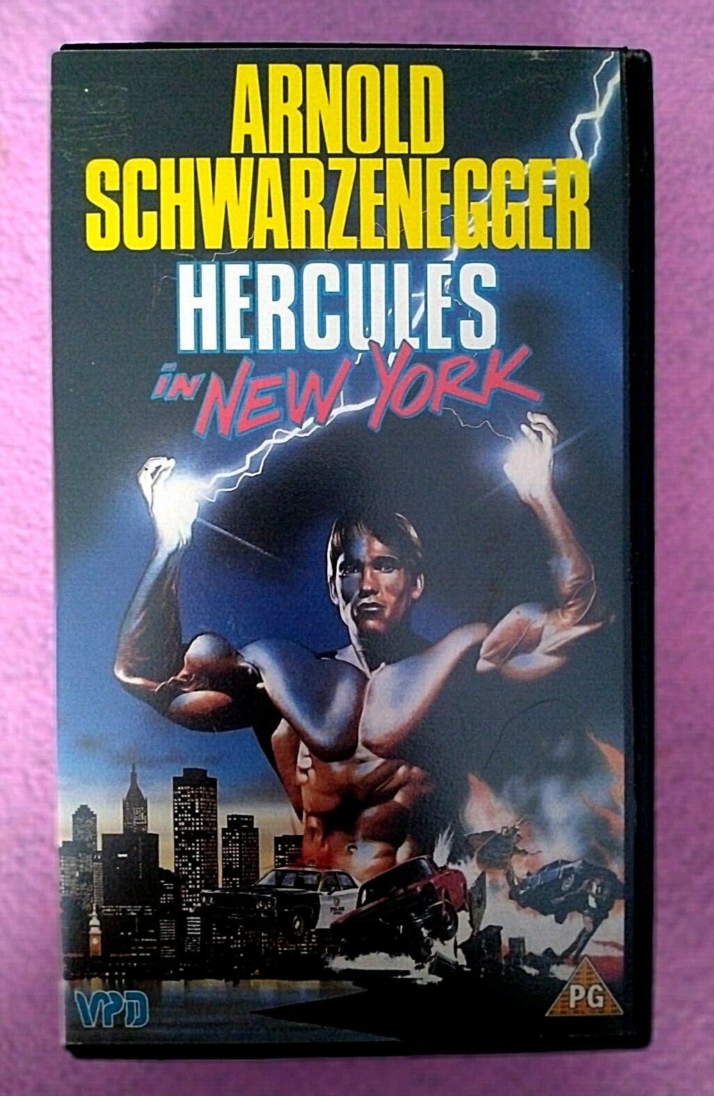 Arnold Schwarzenegger Pumping Iron, Terminator or Hercules. VHS Video ...