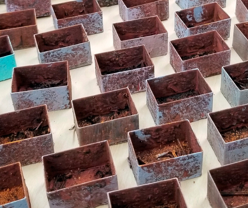 Scrap Metal BINS! HO scale Rusty, Painted, READY, recycling NINE(9) USA ...