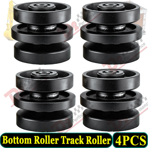 4PCS Bottom Track Roller For Bobcat T180 T190 T200 T630 T650 T770 T320 ...