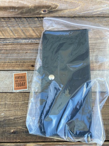 AKER Plain Black Leather Police / Sheriff Citation / Summons Ticket ...