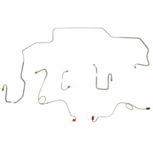 1968-70 Dodge Coronet Front Brake Line Kit Power Disc Brakes Steel ...