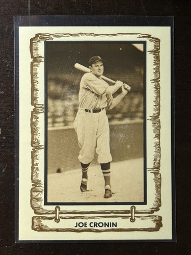 1981 Cramer Baseball Legends Joe Cronin #39 Boston Red Sox HOF | eBay