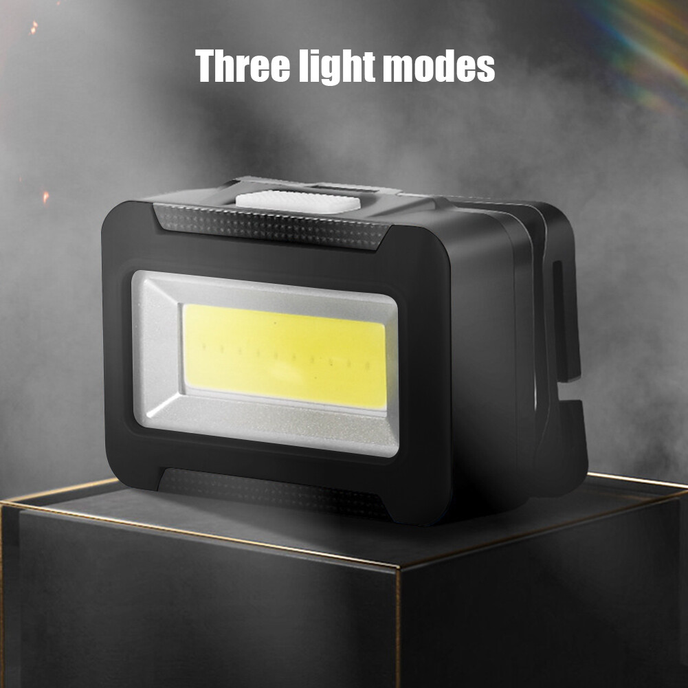 COB LED Head Lamp 3 Modes Waterproof Headlight Flashlight for Camping ...