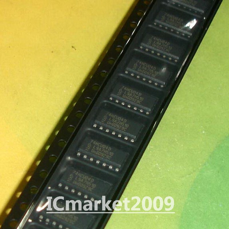 50 PCS 74HCU04D SOP-14 74HCU04 HCU04 SMD14 Hex Inverter Chip IC | eBay