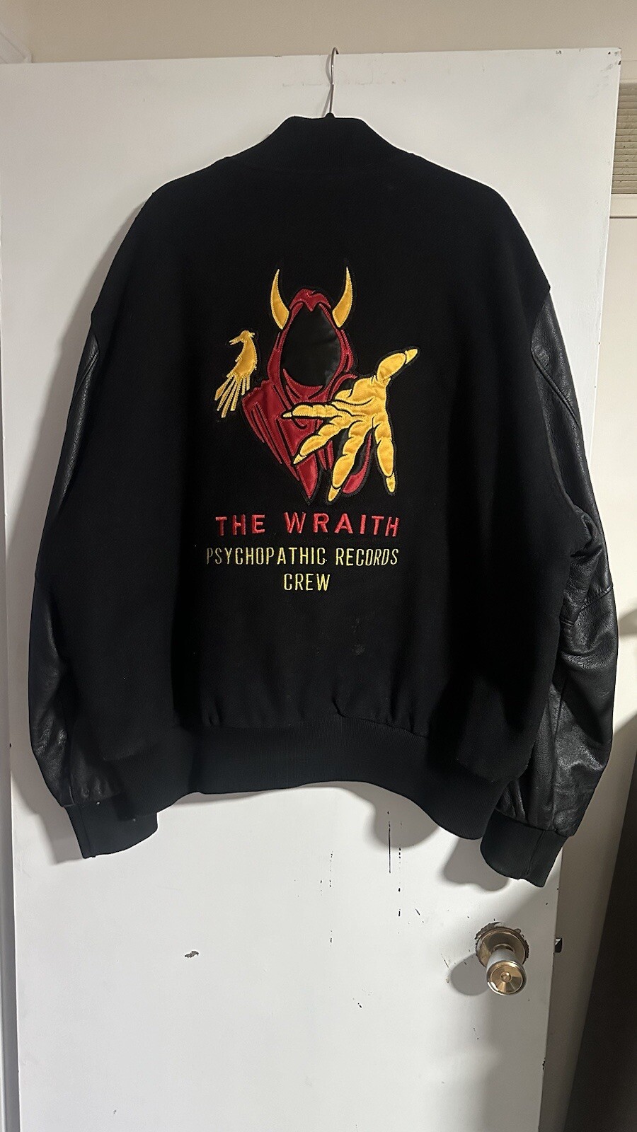 Insane Clown Posse Icp Twiztid The Wraith Crew 1/1 Varsity Jacket 3XL ...