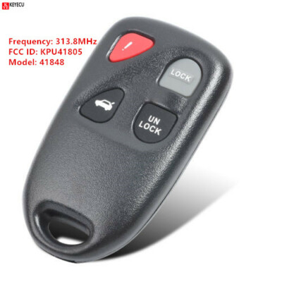 for Mazda RX-8 2004 2005 2006 2007 2008 Remote Car Key Fob KPU41805 ...