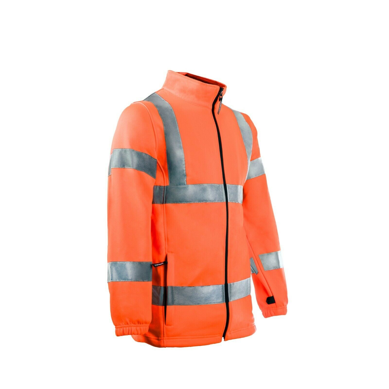 Personlised Hi Vis viz Full Zip Fleece Visibility Jacket High Viz Work ...