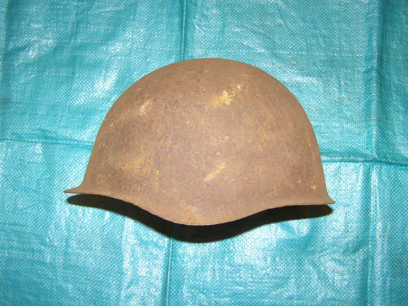 WW II WW2 Original Red Army Combat helmet SSH-40 from Kurland battle | eBay
