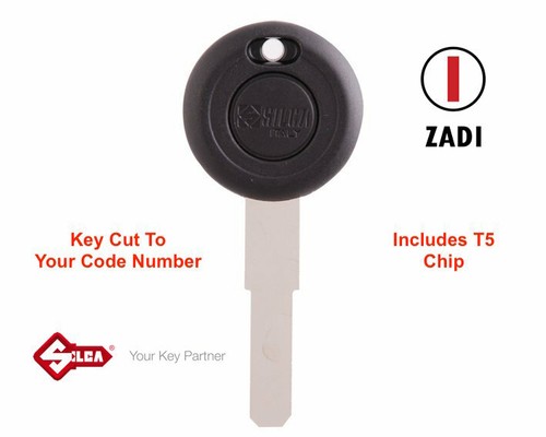 ZADI High Security Motorbike Keys Cut To Your Key Code-Key Includes T5 ...