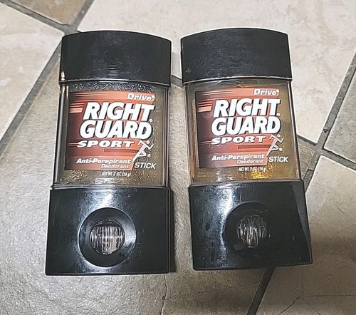 2 - Vintage Right Guard Sport Gel Stick Deodorant Drive Scent NEW 1998 ...