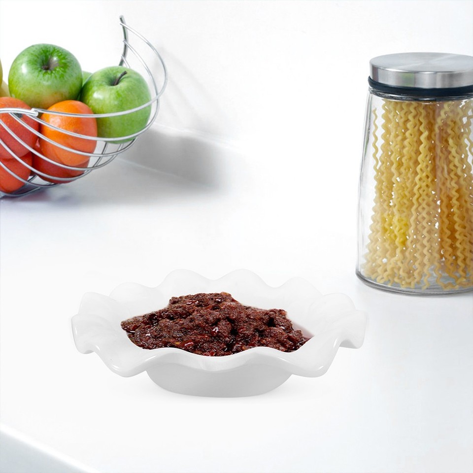 2pcs Plate Flower Shape Plate Multi-functional Food Tray Decorative ...