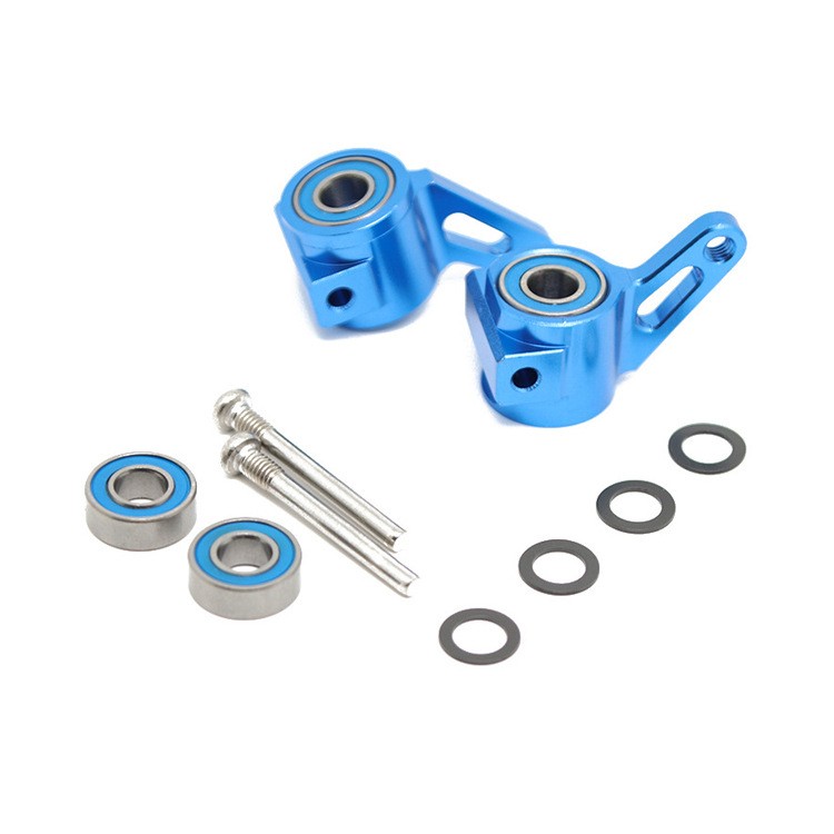 For Traxxas Slash 2WD 1/10 RC Car Metal Front Steering Block Set ...