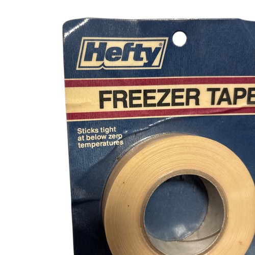 Vintage Hefty Freezer Tape "For Sealing and labeling frozen foods" NOS ...