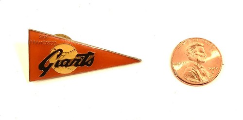 VINTAGE SAN FRANCISCO GIANTS PENNANT LAPEL PIN. | eBay