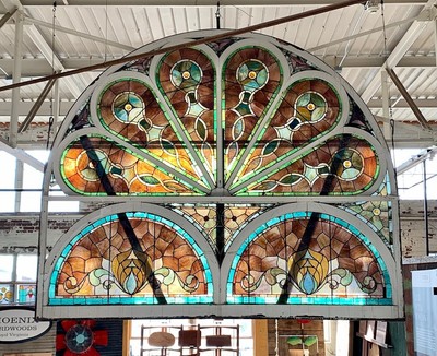 Stained Glass Windows - Arched Stained Glass Window