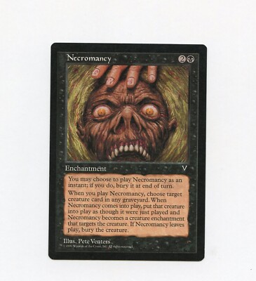 Necromancy Visions NM-/LP MtG Magic the Gathering i | eBay
