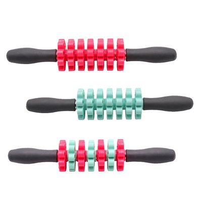 Faszienroller mit Griff Massagestick Massageroller für Schulter Nacken ...