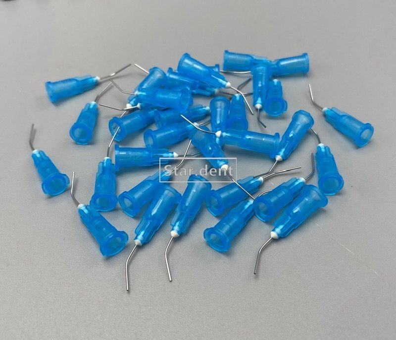Dental Acid Etch Flow Prebent Needles Irrigation tip Dispensing Syringe ...