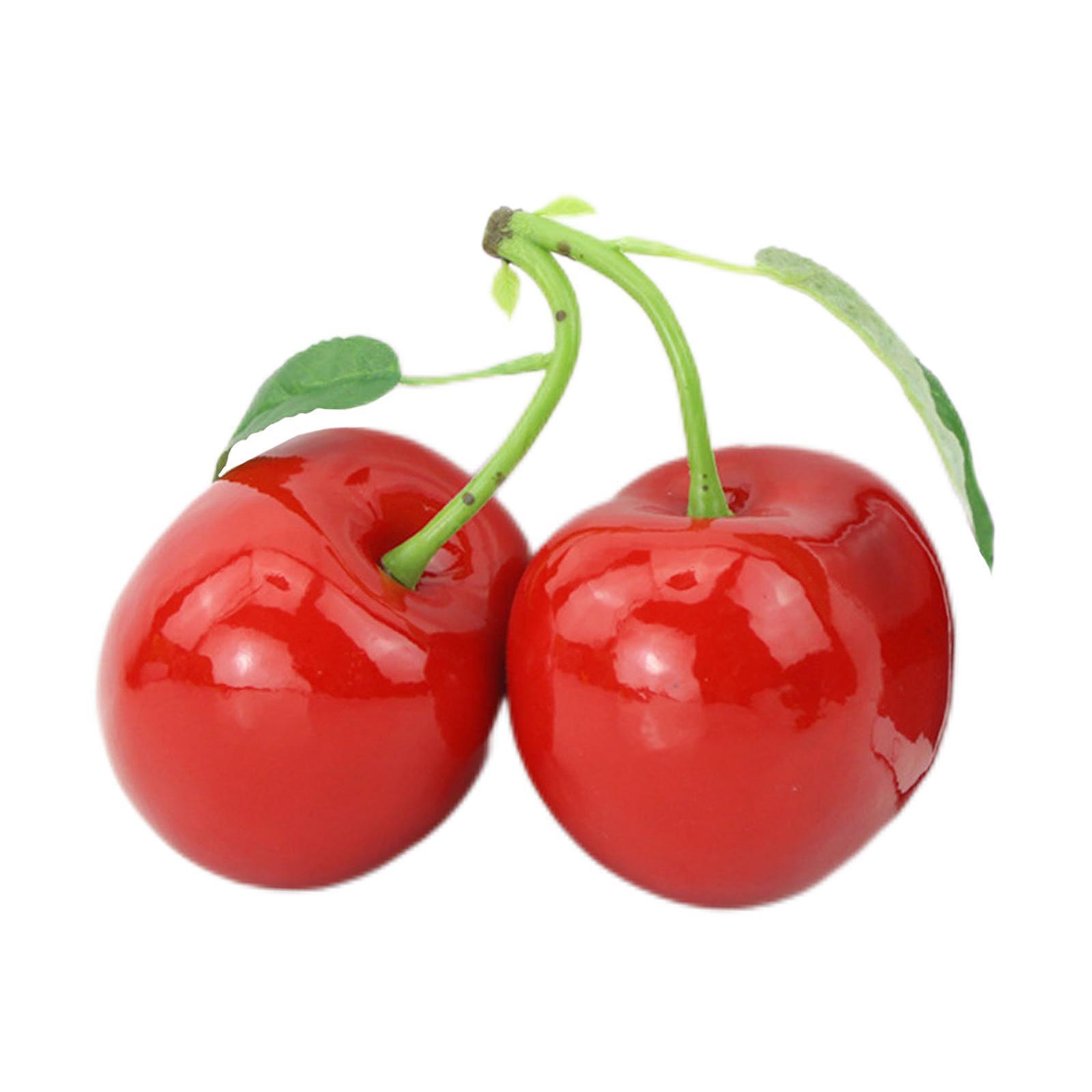 Fake Cherry Photography Prop Centerpiece Wedding Art Crafts for Home ...