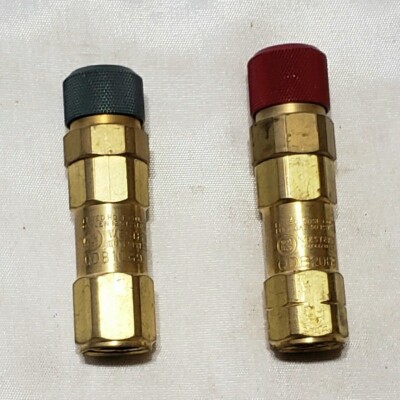 Oxy Acetylene Welding - Quick Connections