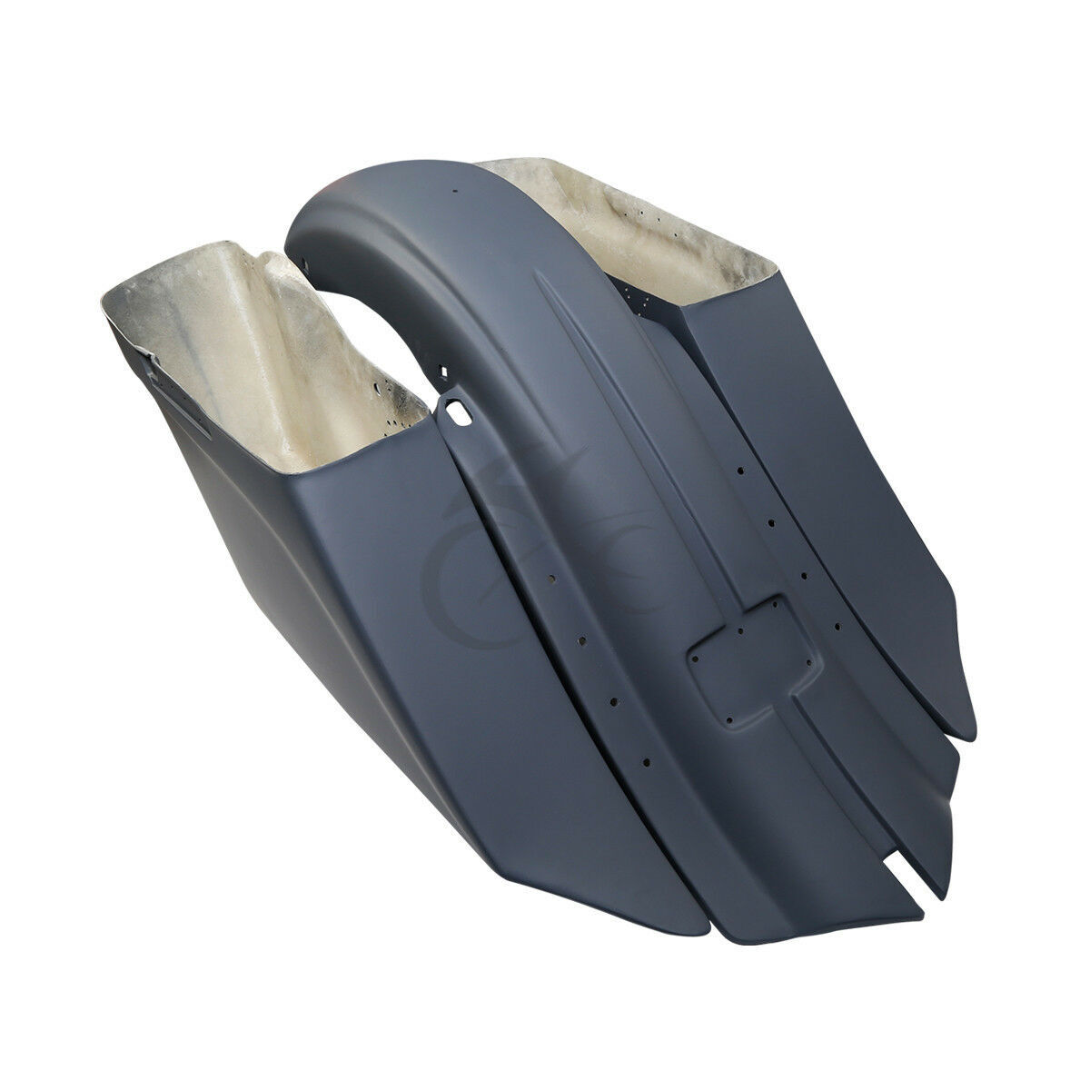 Stretched Saddle Bags & Rear Fender For Harley Touring Baggers 14-Up ...