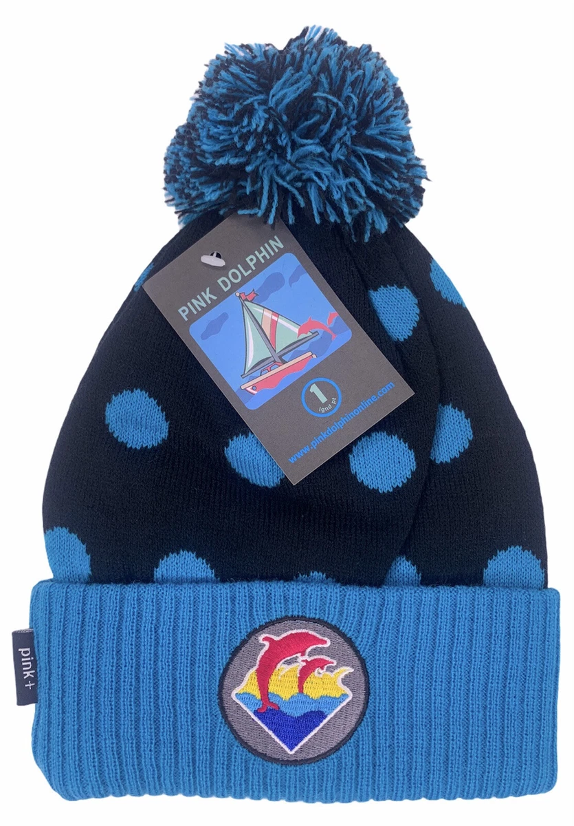 Pink Dolphin Knit Hats