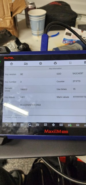 MERCEDES Electronic Immobilizer Ignition Switch 1649051500 Sa0055 for ...