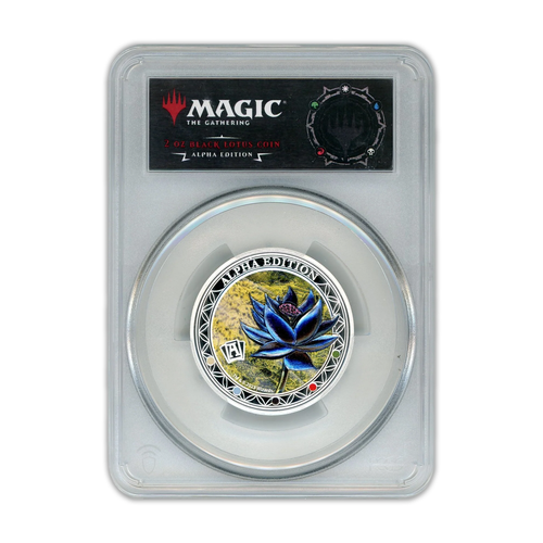 2023 Magic: the Gathering Alpha Black Lotus 2 oz Silver Coin - PCGS ...