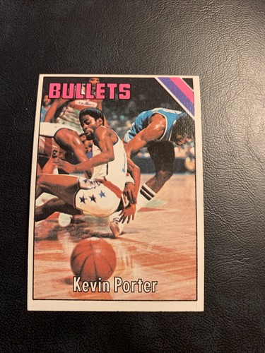 # 79 Kevin Porter Washington bullets 1975 76 Topps Cb33 | eBay