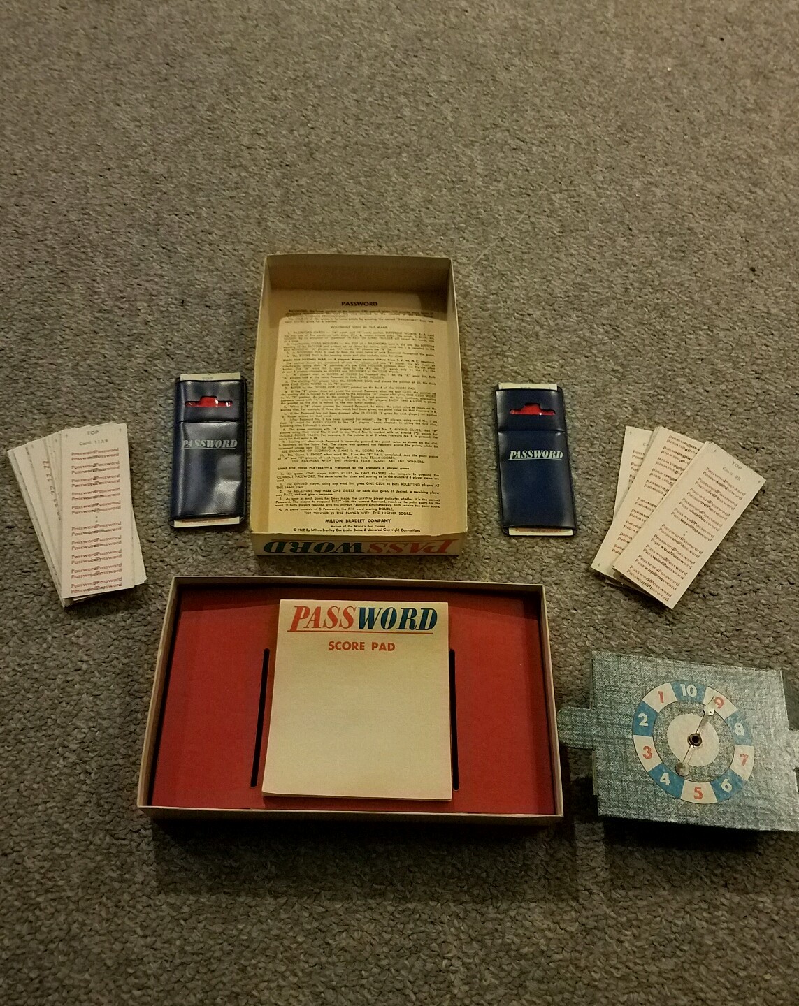Vintage Rare Password Board Game #4260 Milton Bradley Volume 2 1962 | eBay