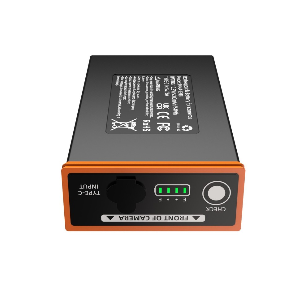 2-Pack Power Mag MMA-EM8 Rechargeable Battery For Moultrie Edge Edge 2 ...
