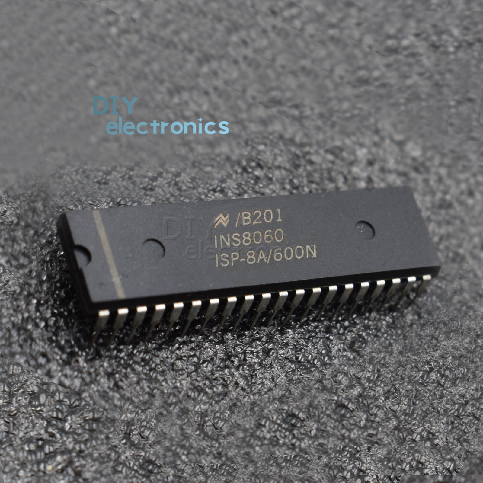 1PCS INS8060 8060 SINGLE-CHIP 8-BIT N-CHANNEL MICROPROCESSOR DIP-40 IC ...