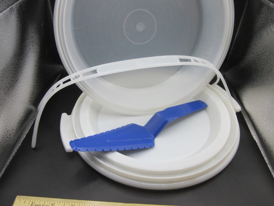 Vintage Tupperware Pie/Cake Carrier Keeper 719-2, 720-2, 721-2 Pie ...